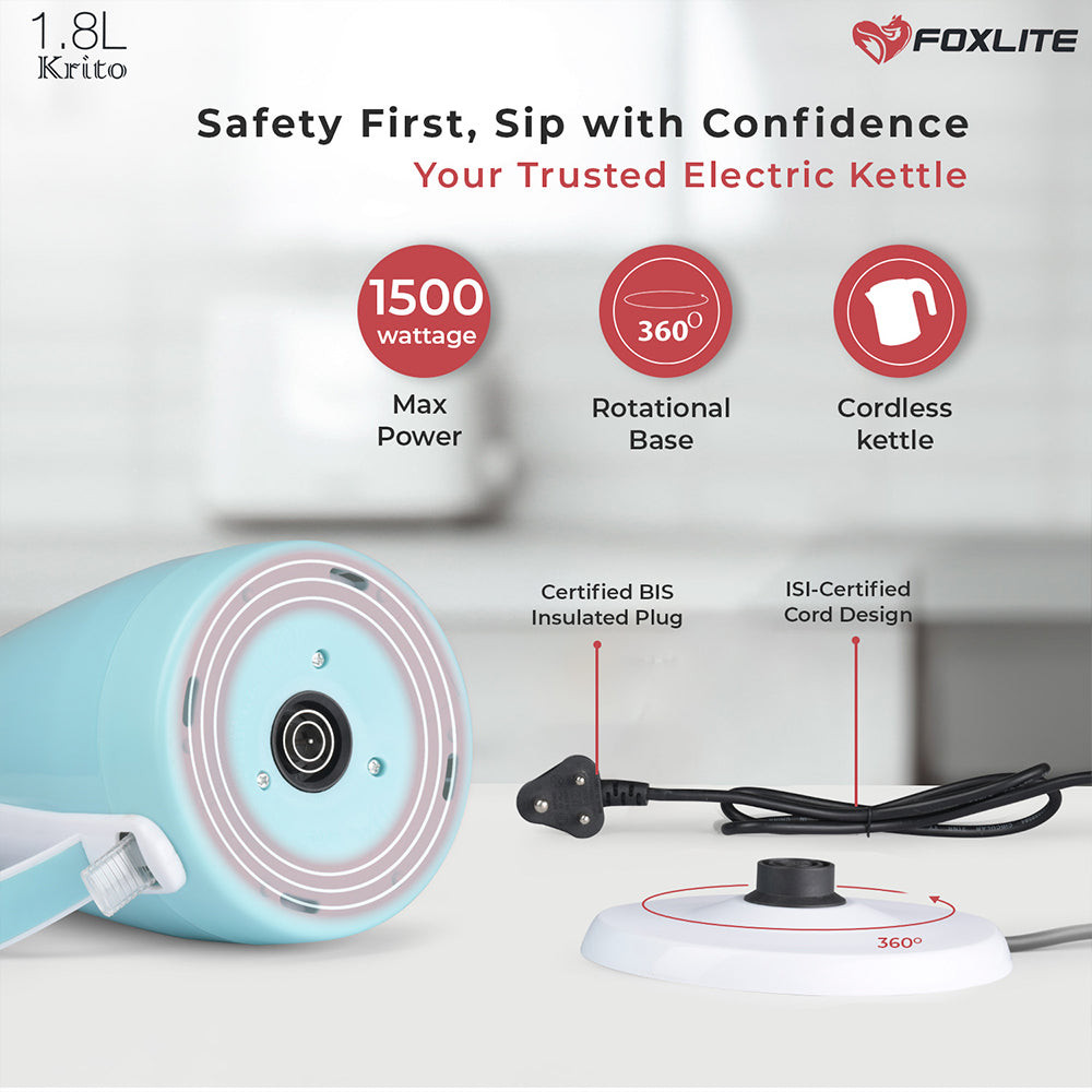 The Zest Krito Kettle – Foxlite